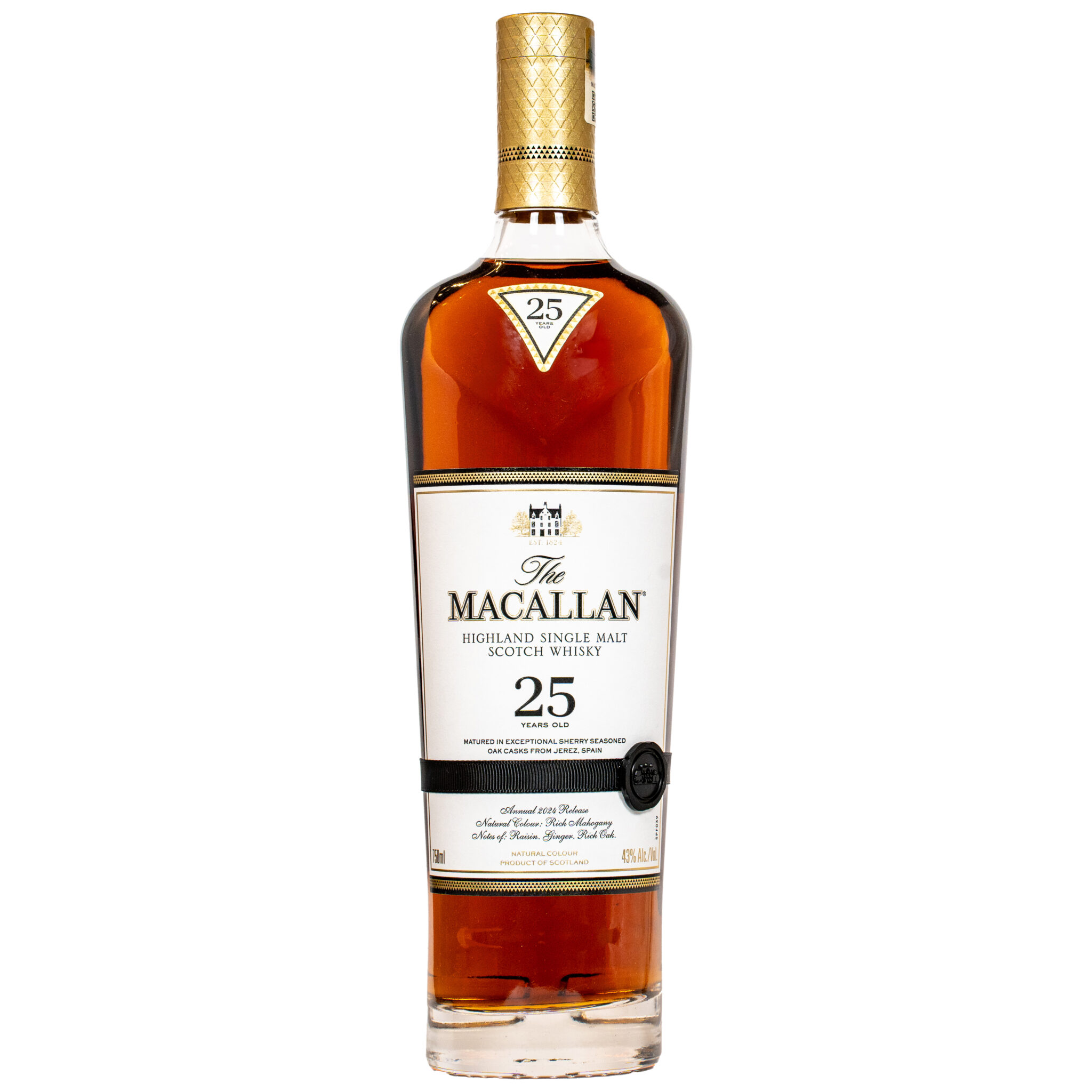Macallan 25 Year | Single Malt Scotch Whisky | 750ml